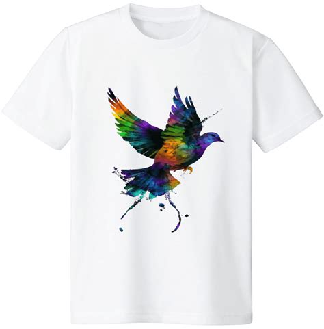 Colorful Bird Print Pattern 3508169white