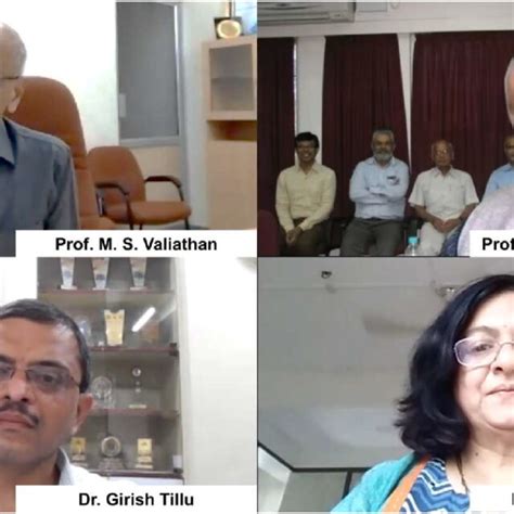 Kalpana Joshi Interviewing Prof M S Valiathan Download Scientific