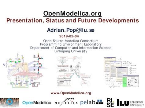 Pdf Technical Overview Of Openmodelica And Its Development