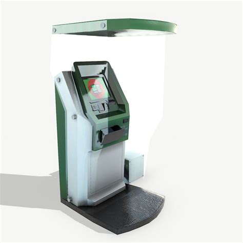 Atm Concept Low Poly 3d Model 19 3ds Blend Dae Fbx Max Obj Stl Unknown Free3d