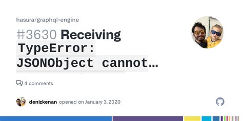 Receiving `typeerror Jsonobject Cannot Represent Non Object Value` For Mutations Queries