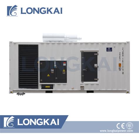 1250kva Containerized 20ft Container Baudouin Engine Electric Power Diesel Generator Generator
