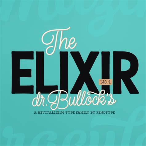 Elixir Font Fontspring