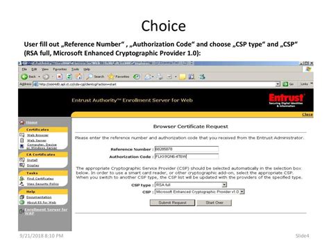 user certificate generation ppt download