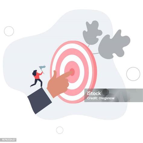 Goal Oriented Setting Goal And Focus On Target And Aim To Achieve Success Work Toward Mission