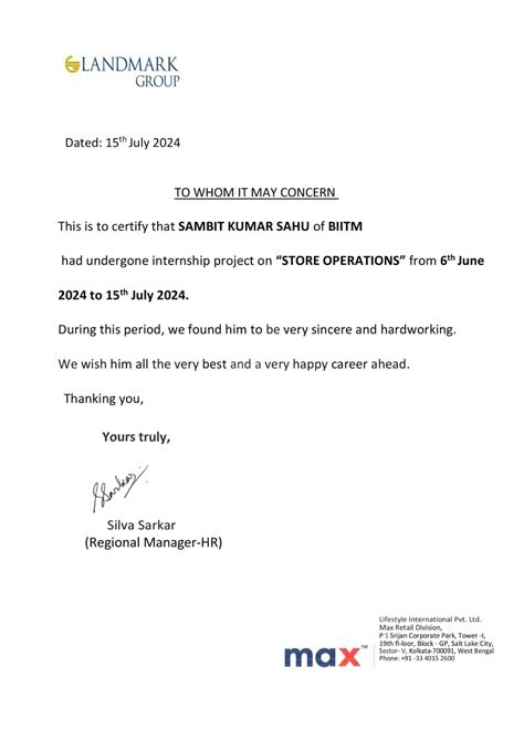 Sambit Kumar Sahu On Linkedin Internship Retail Consumerbehavior Sales Operations