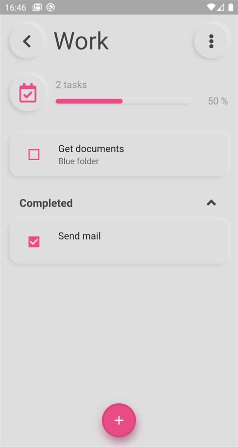 beautiful neumorphism style todo list