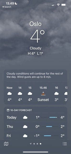 Weather Vs Yr For Ios Which App Is Better Appletoolbox