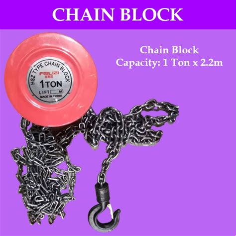 Lever Block Chain Block 1t Manual Lifting Chain Block Chain Chain Hoist
