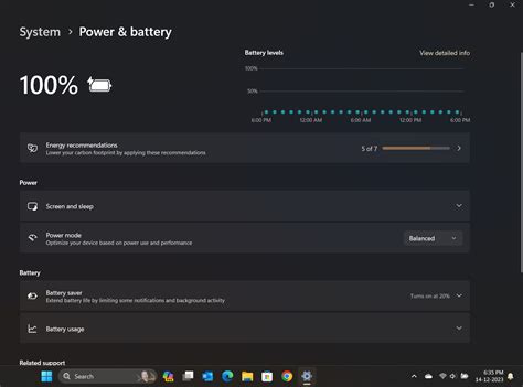 Battery Usage Per Apps Not Showing And Fast Battery Drain In Windows