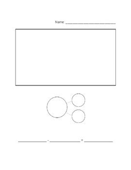 Subtraction Story Word Problem Template By Cohen S Creativity Corner