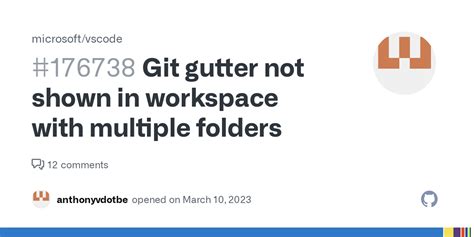 Git Gutter Not Shown In Workspace With Multiple Folders · Issue 176738