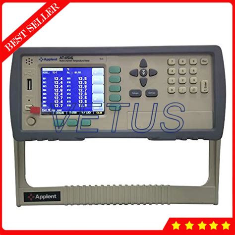 AT Multi Channel Temperature Meter Tester Hermocouple J K T E S N B R With Big LCD