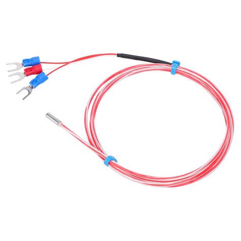 Buy TCR 3850ppm K Thermocouple Temperature Sensor PT100 3 X 10mm Temperature Testing Range