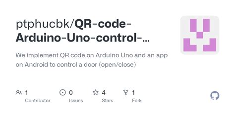Github Ptphucbk Qr Code Arduino Uno Control Door We Implement Qr Code On Arduino Uno And An
