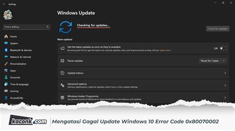 Fix Error Code 0x80070002 Update Windows 10