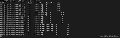 云原生 Kubernetes Deploymentkubectl Create Deployment Nginx Image