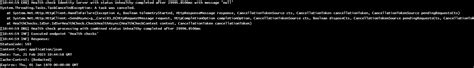 Admin Ui Healthchecks Fail If You Have Namespaces For Your Dbcontexts