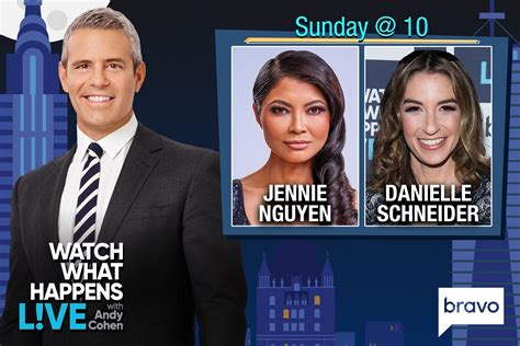 Watch Jennie Nguyen And Danielle Schneider Watch What Happens Live With