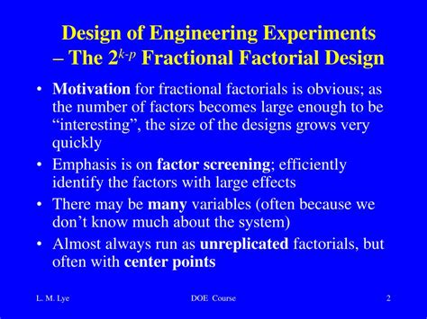 Ppt Design And Analysis Of Multi Factored Experiments Powerpoint Presentation Id 1013299