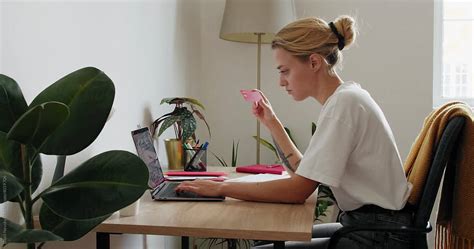 Female Freelancer Making Online Order By Stocksy Contributor Danil