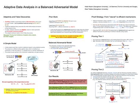 Neurips Poster Adaptive Data Analysis In A Balanced Adversarial Model
