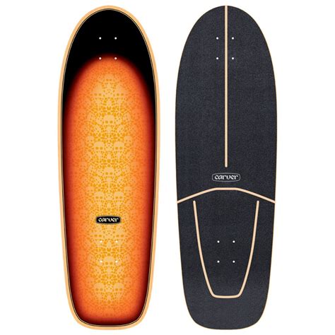 Carver Skateboards Sunburst Surfskate Deck 3125