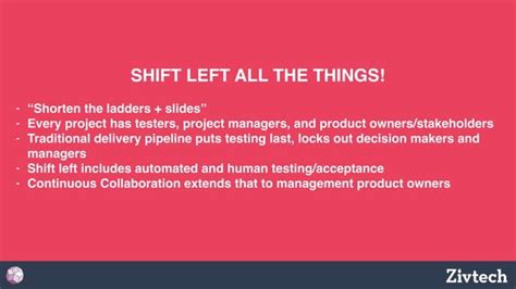 shift left testing for continuous collaboration pdf
