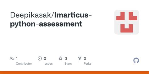 Github Deepikasak Imarticus Python Assessment