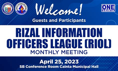 Onecainta Ang Bayan Ng Cainta Ang Napiling Host Lgu Facebook