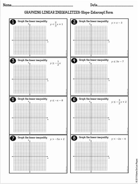 Graphing Linear Functions Worksheet Chessmuseum Template Library