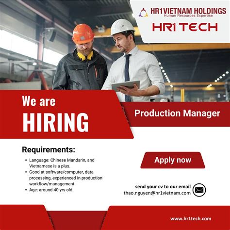 Thanh Thao Nguyen On Linkedin Job Productionmanager Vietnamese