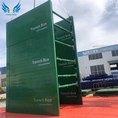 Lianggong Cheap Steel Trench Box Formwork Trench Shoring Shoring Box