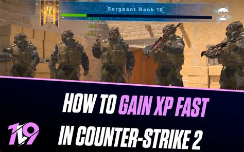 How To Gain XP Fast In Counter Strike 2 CS2 1v9