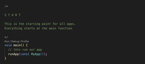 Flutter Starter Pack