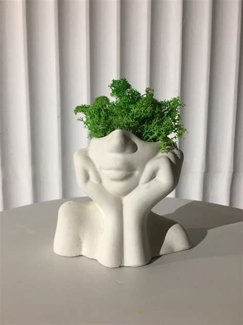 Кашпо «леді з мохом — ціна 280 грн у каталозі Кашпо Купити товари для дому та побуту за