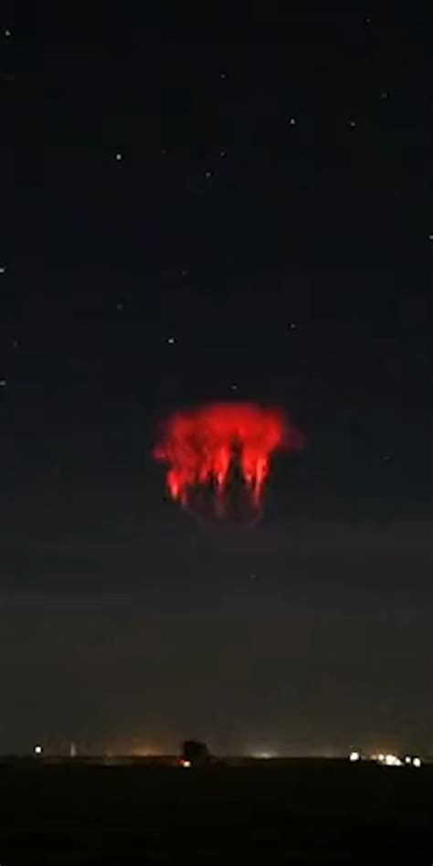 Red Sprites Lightning