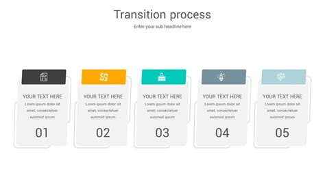 Transition Process Infographics PowerPoint Presentation Template Presentation Templates