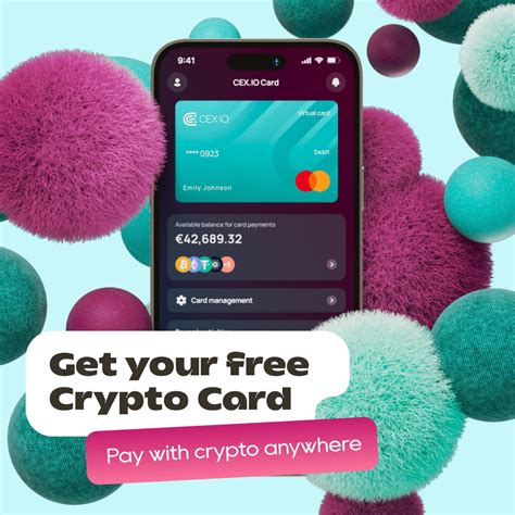 cex io the all new cex io crypto debit card is now