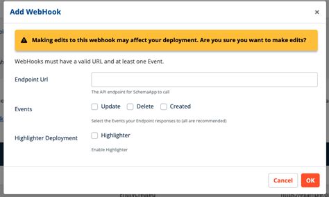 Overview Configuring Custom Deployment Using Webhooks Schema App Support