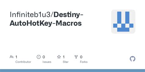 Github Infiniteb1u3destiny Autohotkey Macros
