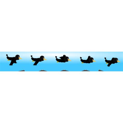 Crow Css Spritesheet Free Svg