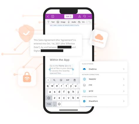 best pdf editor app for ios and android foxit pdf editor mobile
