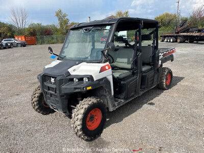 2016 Bobcat 3400XL 4WD Industrial Equipment Cart Dump Bed UTV Crew ATV For Sale Gormley ON