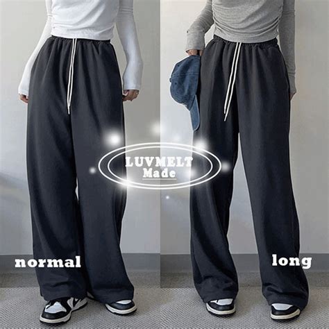 [자체제작🏷기본 롱 Ver선택o]업 문 후디 오버핏 와이드 밴딩 트레이닝 팬츠 에이블리