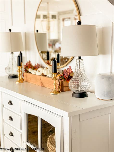 Mid Century Modern Living Room Refresh For Fall Honeybear Lane