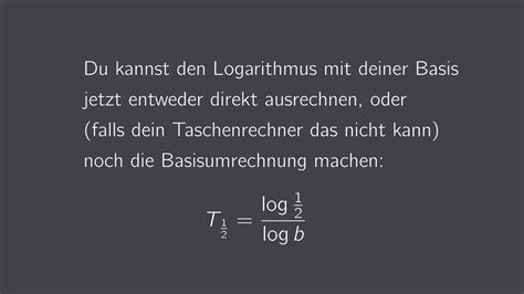 Exponentialfunktionen Halbwertszeit Mathe Alpha Lernen Lernen Ard Alpha
