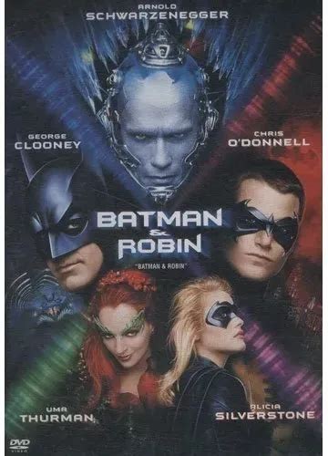 Dvd Batman E Robin 1997 Schwarzenegger Lacrado Original Frete Grátis