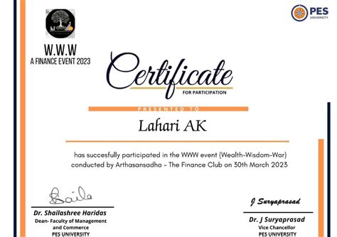 lahari ak on linkedin pesu bcompesu finance