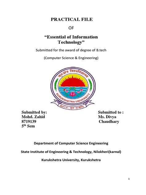 Eit Practical File 8719139 Pdf Area Class Computer Programming